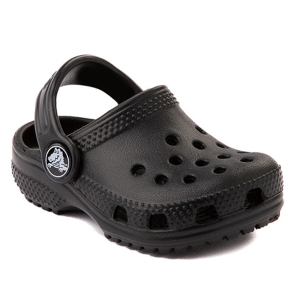 CROCS | Shoes | Crocs Classic Clogs Toddler 8c 8 Black Little Kids ...